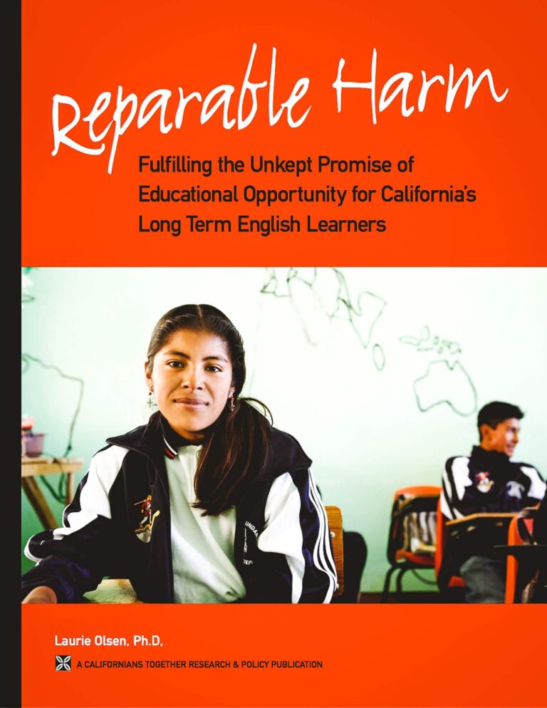 Reparable Harm: Fulfilling the Unkept Promise of Educational ...