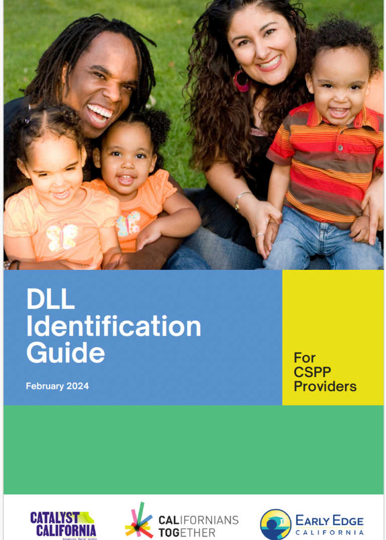 Dual Language Learner Identification Guide - Californians Together